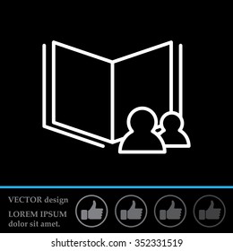 Read Data Icon Stock Vector (Royalty Free) 356587766 | Shutterstock