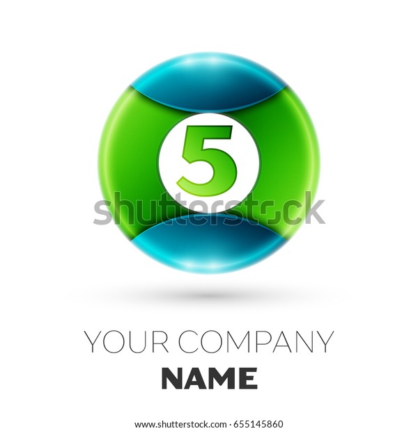 Realistic Number Five Vector Logo Symbol Stock Vector (Royalty Free ...