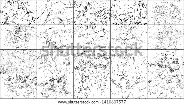 Realistic Scratch Texture Vector Set Grunge Stock Vector (Royalty Free ...