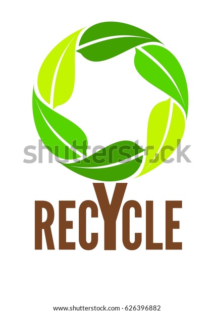 Recycle Tree Logo Vector Stock Vector (Royalty Free) 626396882 ...