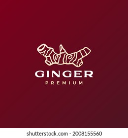 Ginger Detailed Vector Logo Series Food Stock Vector (Royalty Free ...