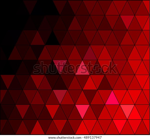 Red Square Grid Mosaic Background Creative Stock Vector (Royalty Free ...