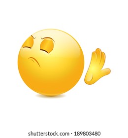 Refuse Emotion Vector Stock Vector (Royalty Free) 189803480 | Shutterstock