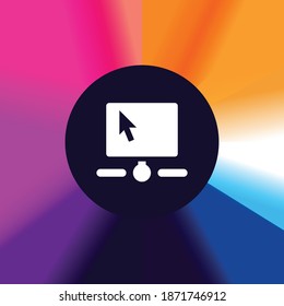 Remote Desktop App Icon Stock Vector (Royalty Free) 1215217561 ...