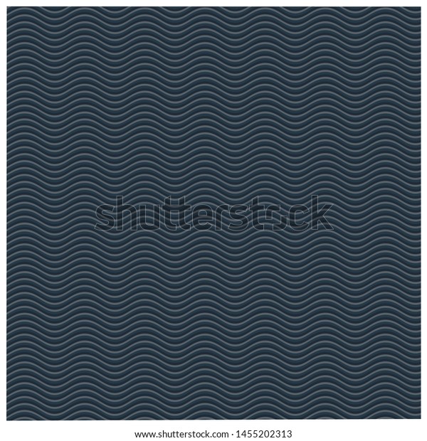 Repeating Gray Wave Vector Background Stock Vector (Royalty Free ...
