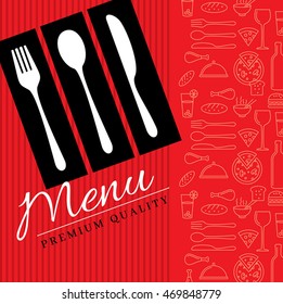 Restaurant Menu Card Design Template Creative Stock Vector (Royalty ...