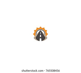Road Logo Engineering Logo Building Logo Stock Vector (Royalty Free ...