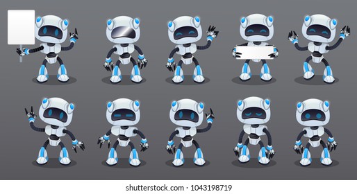 Robots Creation Kit Vector Set Design Stock Vector (Royalty Free) 2226460249 | Shutterstock