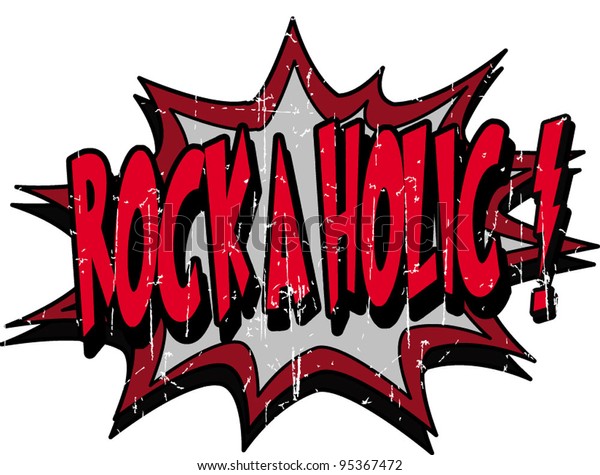 Rock Holic Stock Vector (Royalty Free) 95367472 | Shutterstock