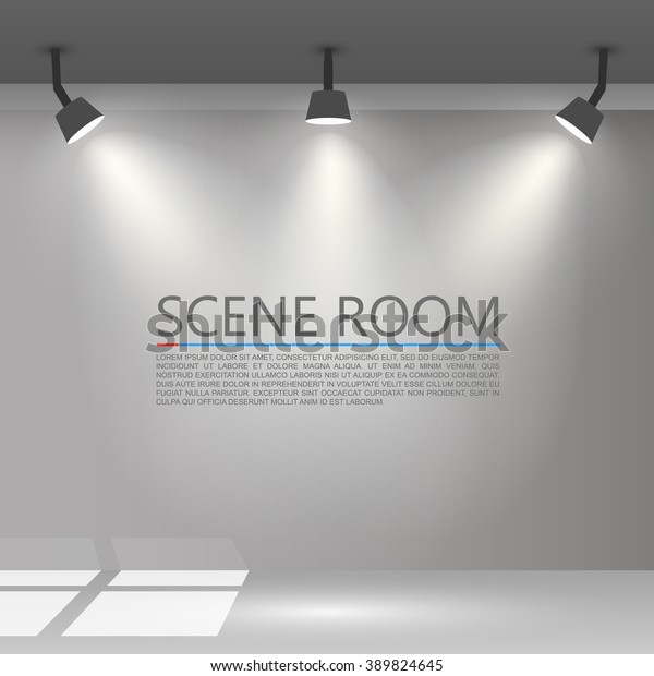 Room Light Source Vector Illustration Stock Vector (Royalty Free ...