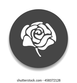 Rose Button Stock Vector (Royalty Free) 397904026 | Shutterstock