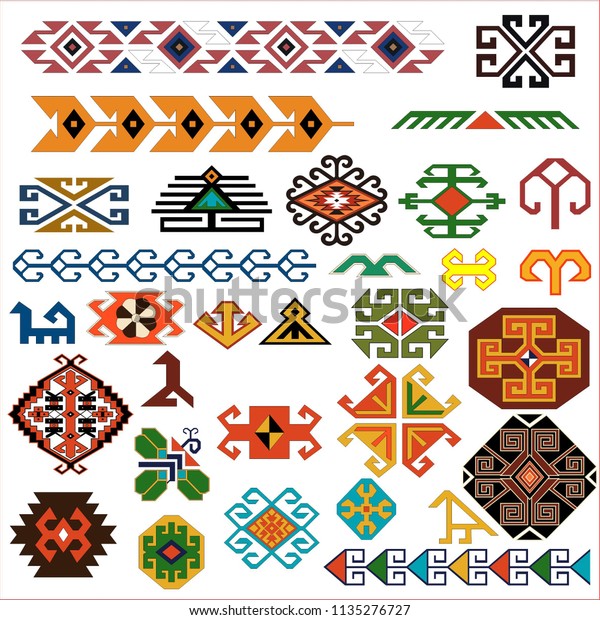 Rug Pattern Textures Stock Vector (Royalty Free) 1135276727 | Shutterstock