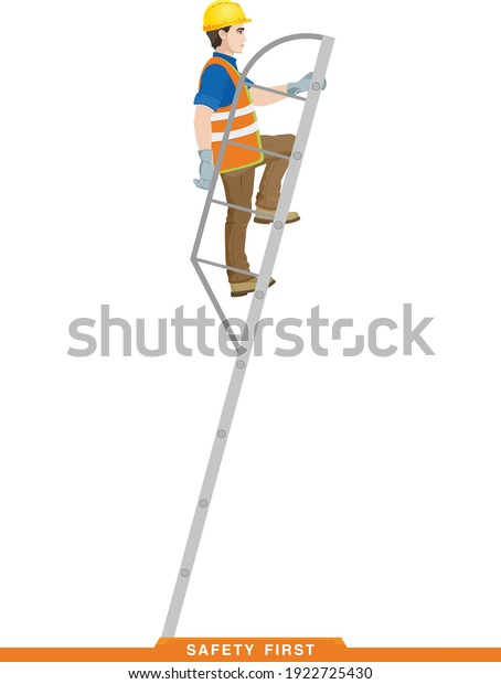 Rules Working Height Safety Engineering Scaffolding Stock Vector ...
