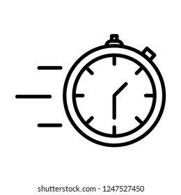 Rush Vector Icon Stock Vector (Royalty Free) 1247527450 | Shutterstock