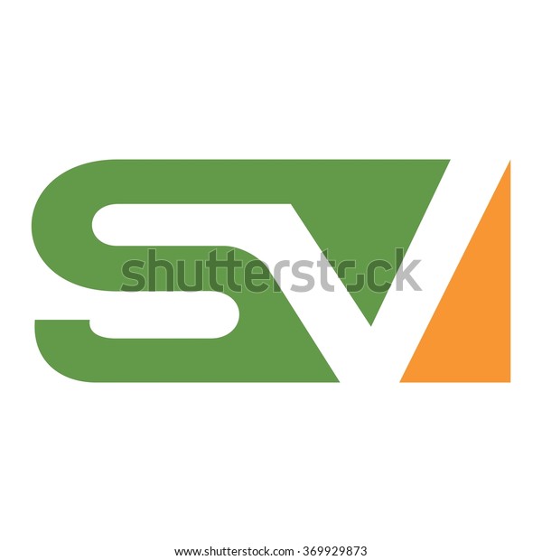 S V Logo Vector Stock Vector (Royalty Free) 369929873 | Shutterstock