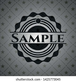 Sample Dark Emblem Retro Vector Illustration Stock Vector (Royalty Free ...