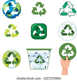 Save Earth Elements Set Illustration Stock Vector (Royalty Free) 2257270403 | Shutterstock