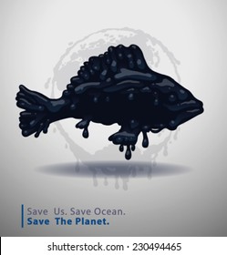 Save Ocean Vector Stock Vector (Royalty Free) 230494465 | Shutterstock