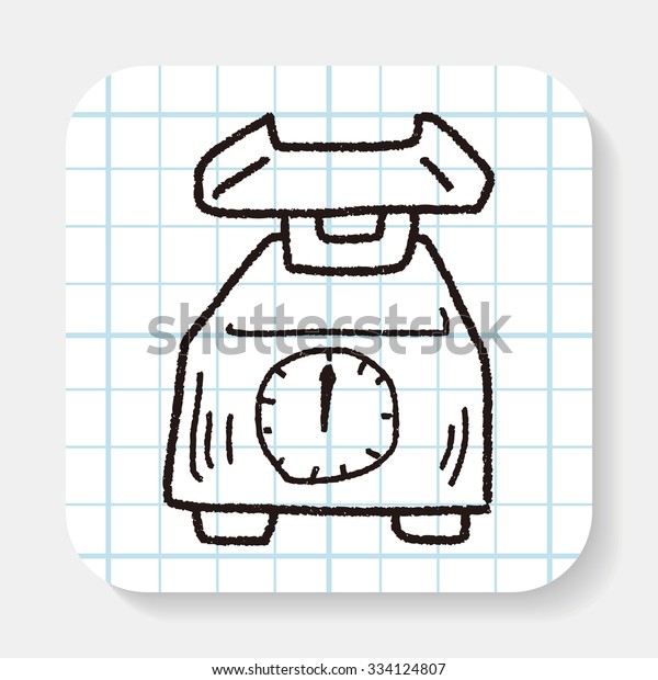 Scale Doodle Stock Vector (Royalty Free) 334124807 | Shutterstock