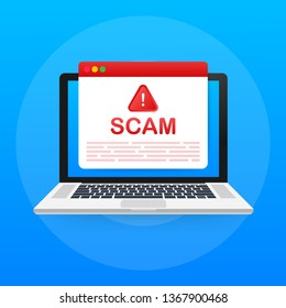 Window Operating System Error Warning Vector Stock Vector (Royalty Free ...