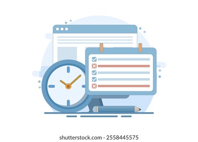 Schedule Planning Concept Priority Important Reminder Stock Vector ...