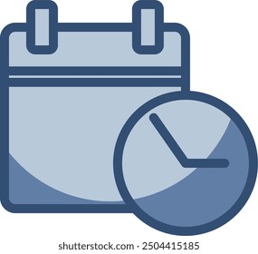 Schedule Vector Icon Transparent Background Replaceable Stock Vector ...