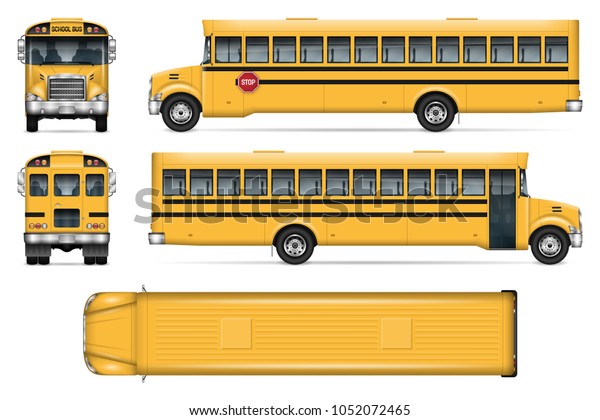 School Bus Outline Template