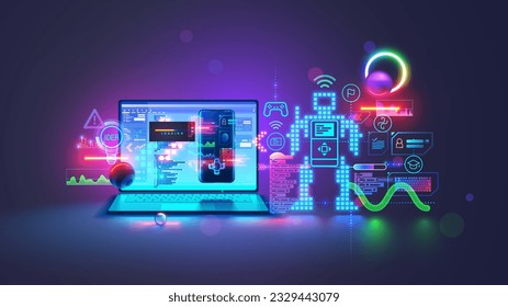 Kids Stem Computer Coding: Over 334 Royalty-Free Licensable Stock ...