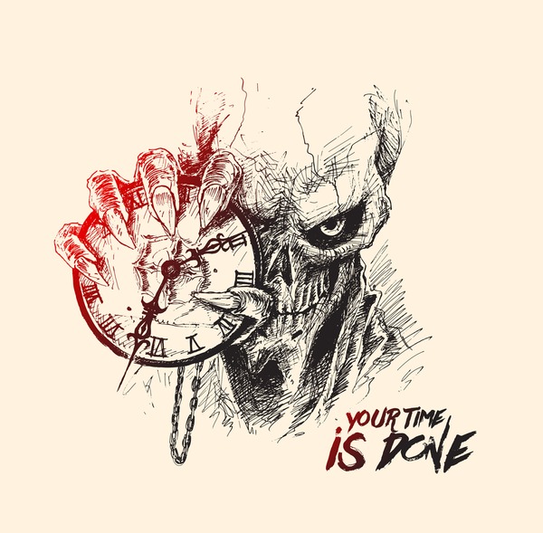 Devil Clock: Over 196 Royalty-Free Licensable Stock Vectors & Vector ...