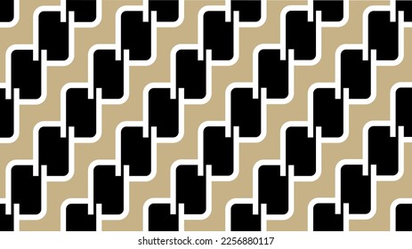 Seamless Abstract Chain Pattern Vector Illustration Stock Vector ...