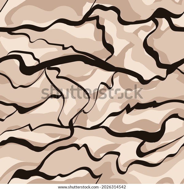 Brown Abstract Lines Seamless Pattern: Over 117,215 Royalty-Free ...