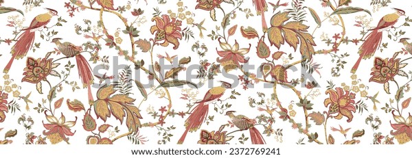 Seamless Bed Sheet Pattern Design Digital Stock Vector (Royalty Free ...