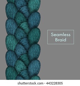 Seamless Braid Texture Stock Vector (Royalty Free) 443228305 | Shutterstock