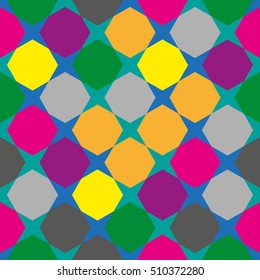 Diagonal Chess Board Retro Colorful Vector Stock Vector (Royalty Free ...