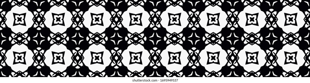 Seamless Geometric Pattern Repeating Edging Vector Stock Vector ...