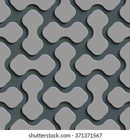 Seamless Grid Background Vector Regular Texture Stock Vector (Royalty ...