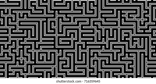 Maze Top View Stock Illustration 256141798 | Shutterstock