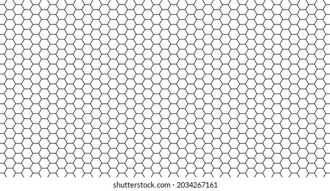 Honey Hexagon Bee Hive Honeycomb Pattern Stock Vector (Royalty Free ...