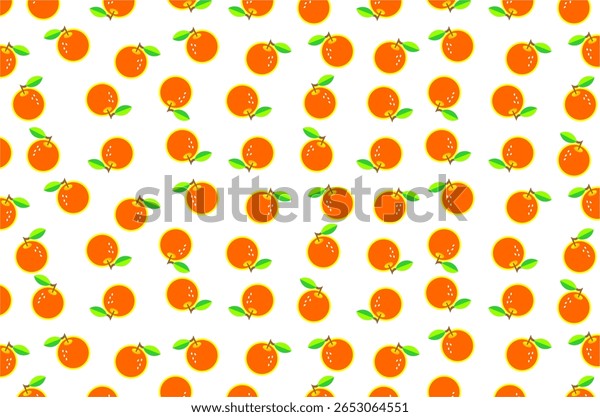78+ Thousand Orange Fruit With Green Leaves Seamless Pattern Royalty-Free Images, Stock Photos ...