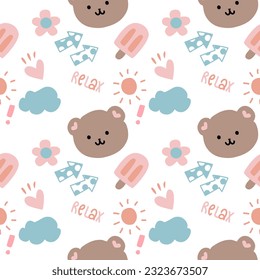 Seamless Patterns Abstract Design Elements Set Stock Vector (Royalty Free) 2323673507 | Shutterstock