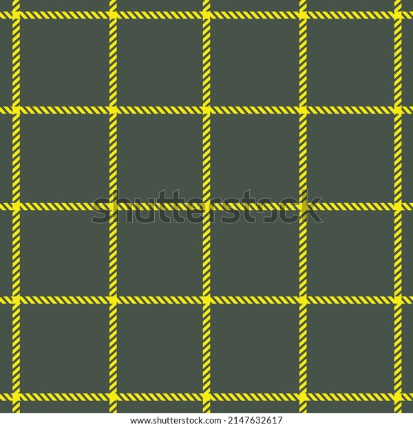 Seamless Rectangular Grid Pattern Using Yellow Stock Vector (Royalty ...