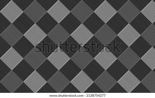 Seamless Square Grid Tiles Pattern Wall Stock Vector (Royalty Free ...