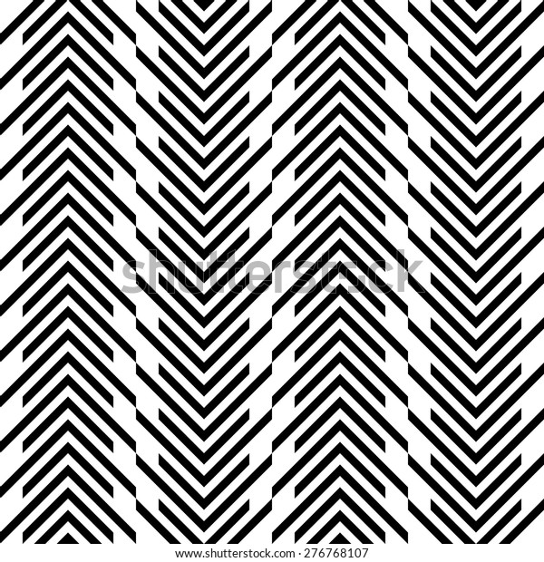 Seamless Stripe Pattern Vector Black White Stock Vector (Royalty Free ...