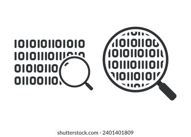 4+ Thousand Search Binary Code Icon Royalty-Free Images, Stock Photos & Pictures | Shutterstock