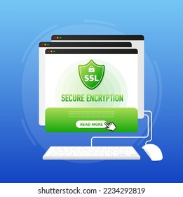 Secure Connection Icon Vector Illustration Isolated Stock Vector (Royalty Free) 2234292819 ...