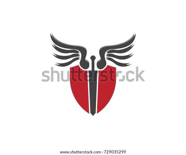 Security Guard Logo Design Vector Shield Stock Vector (Royalty Free ...