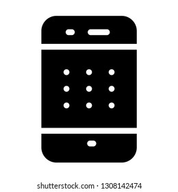 Security Pattern Mobile Lock Stock Vector (Royalty Free) 1308142474 ...