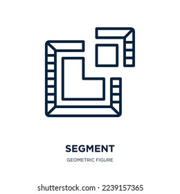 Segment Icon Geometric Figure Collection Thin Stock Vector (Royalty Free) 2239157365 | Shutterstock
