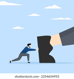 Keep Pushing Yourself Continue Self Development Stock Vector (Royalty ...