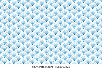 Semi Circle Vector Pattern Design Simple Stock Vector (Royalty Free ...